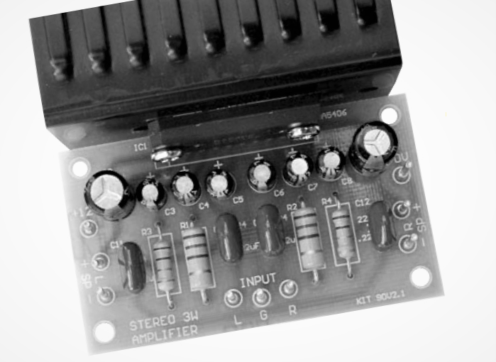 Cum construim un amplificator audio stereo 2 x 3W cu BA5406 ...